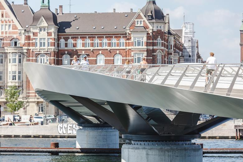 Wilkinson Eyre’s swinging Danish bridge opens | News | Building Design